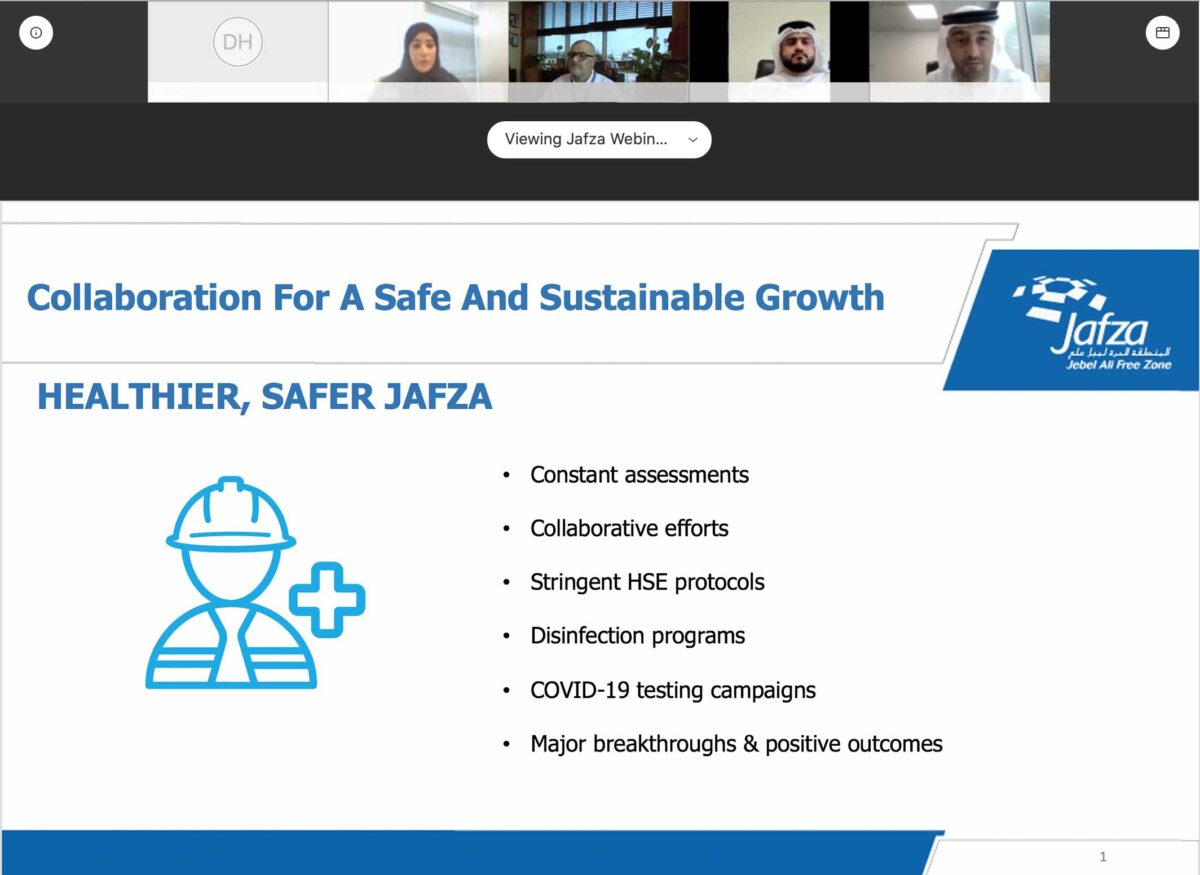 JAFZA SETS A NEW BENCHMARK WITH ‘COLLABORATION FOR SAFE AND SUSTAINABLE ...