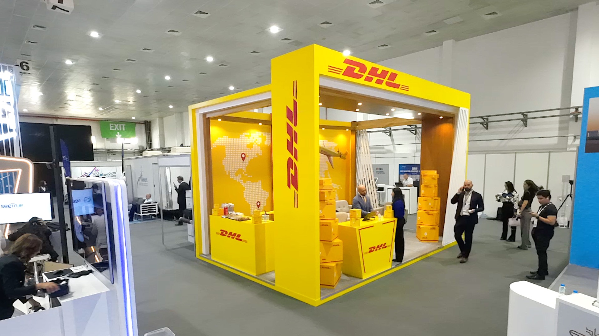 DHL participates in Abu Dhabi Air Expo - INTLBM