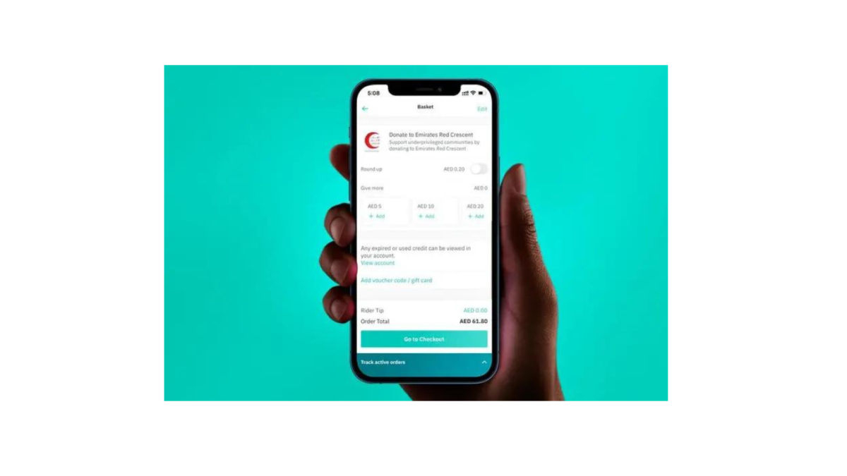 Deliveroo launches new in-app round-up features for users to donate for ...