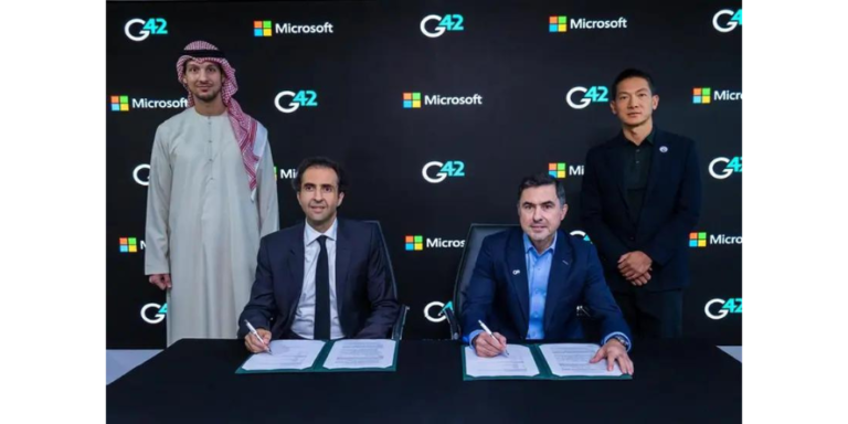G42 partners with Microsoft to accelerate UAE’s digital transformation ...