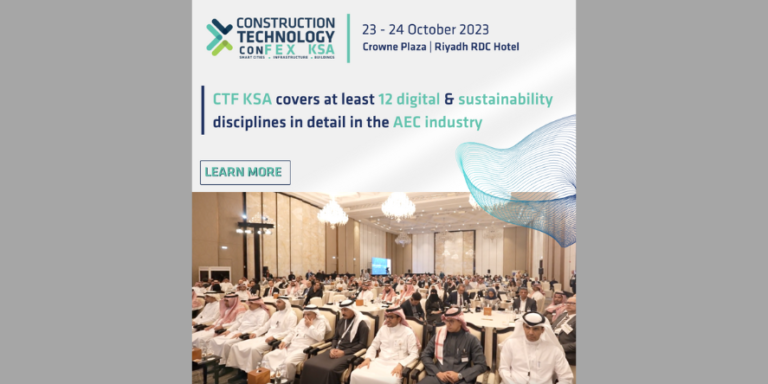 Saudi Arabia's Largest Construction Technology Event Unites Industry ...